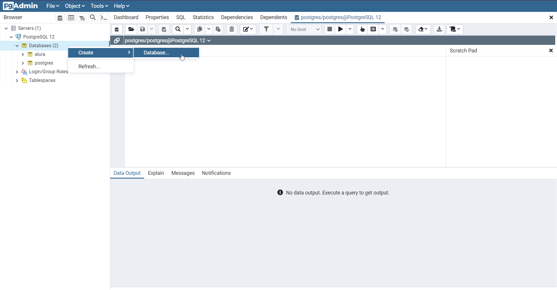PostgreSQL | Alura Cursos Online
